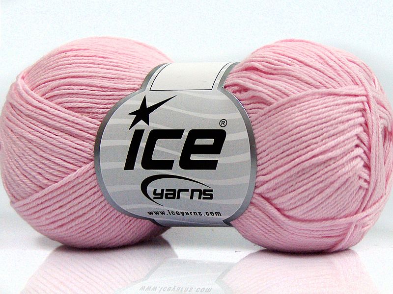 Pure Cotton Fine Light Pink at Ice Yarns Online Yarn Store